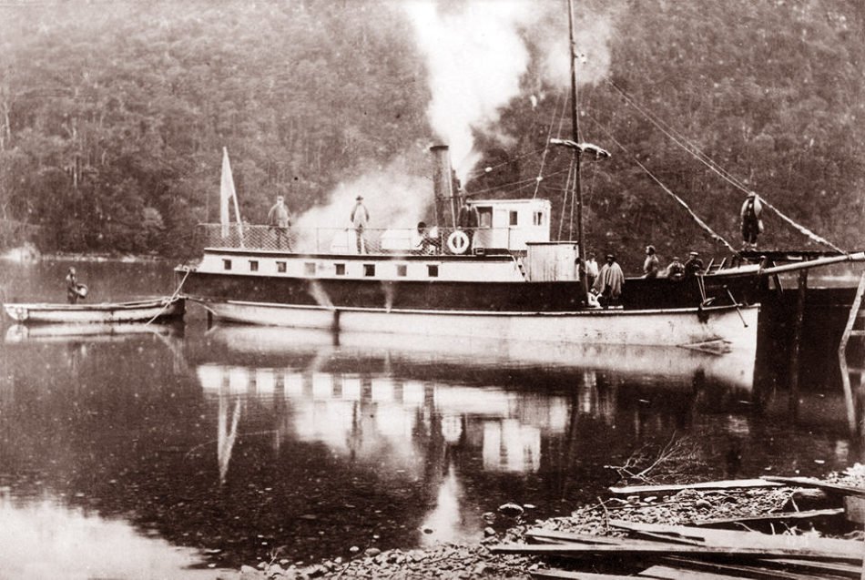 El vapor Cóndor, el “gran amigo” de los pioneros de Villa la Angostura ...