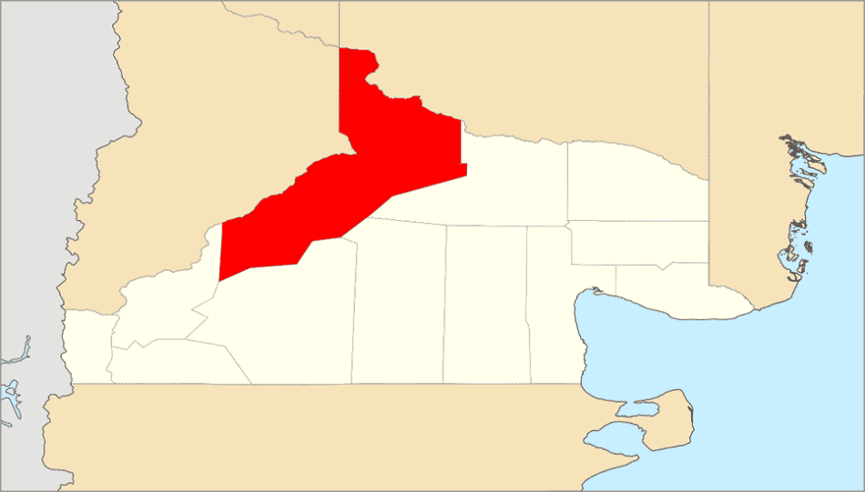 Mapa del territorio del Neuquén - Revista Billiken, 1931 | Más Neuquén